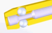 How does a ball lock pin operate | Anemo