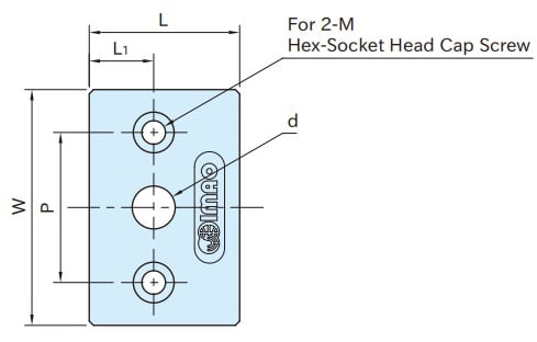 Pneumatic Shaft-Locking Clamps - PSLC12-5L : Pneumatic Shaft-Locking Clamps