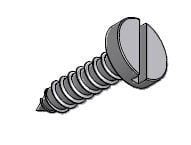 DIN 7971 / ISO 1481 / UNI 6951 HT Steel : Slotted pan head tapping ...