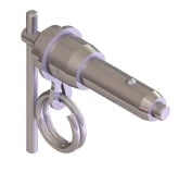 Quick release pin BAB™ 13275C6L18 : The part 13275C6L18 is a Double ...