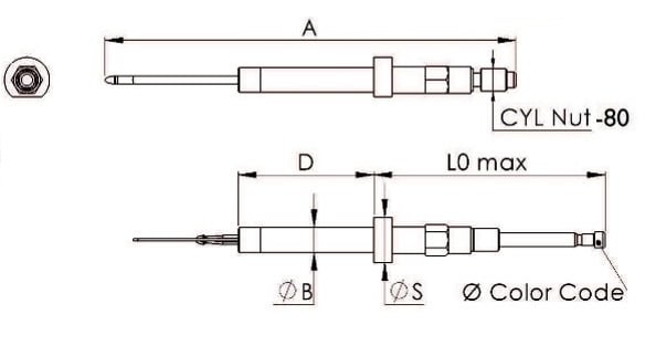 80-056-10-35-110 | Temporary Fasteners 80-056-10-35-110